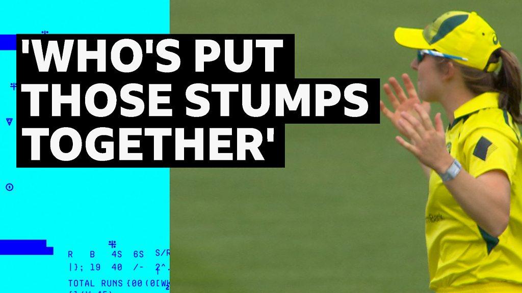 Women's Ashes 2023: Danni Wyatt survives early scare as bails don't ...