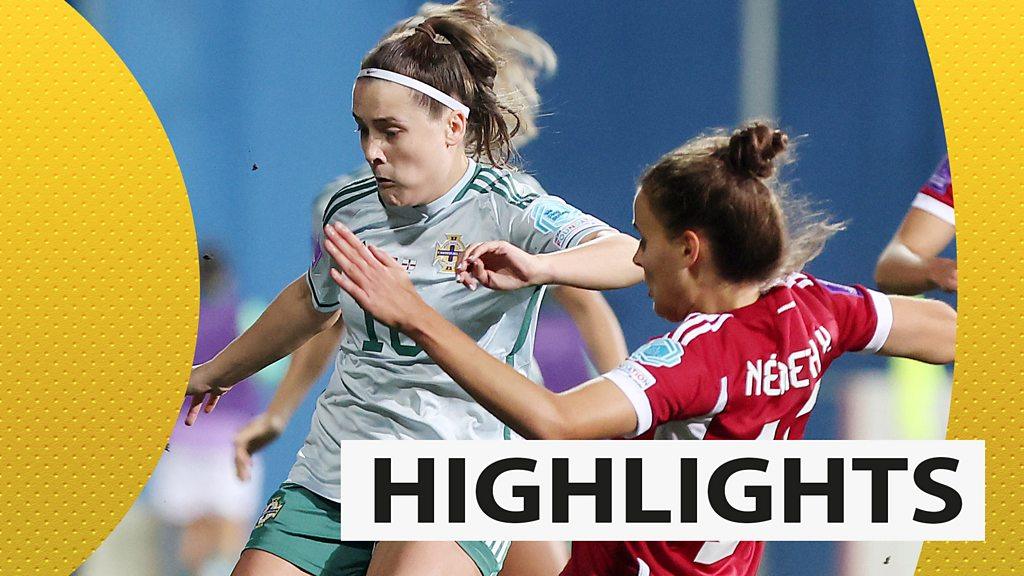 Watch: Heartbreak for NI as Hungary score in 94th minute - BBC Sport
