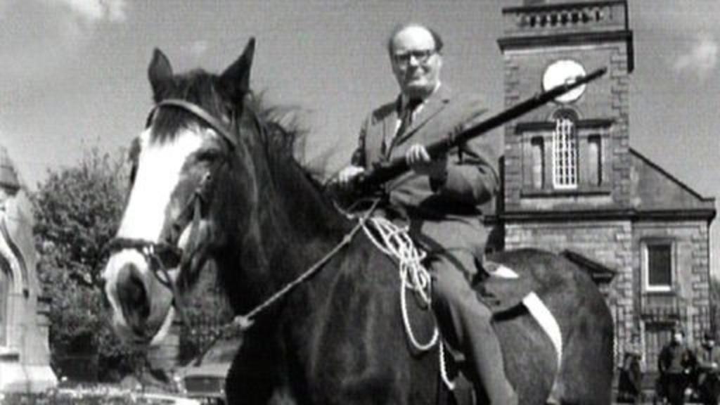 BBC Archive c1960: Roving Reporter checks out Ballycastle Museum - BBC