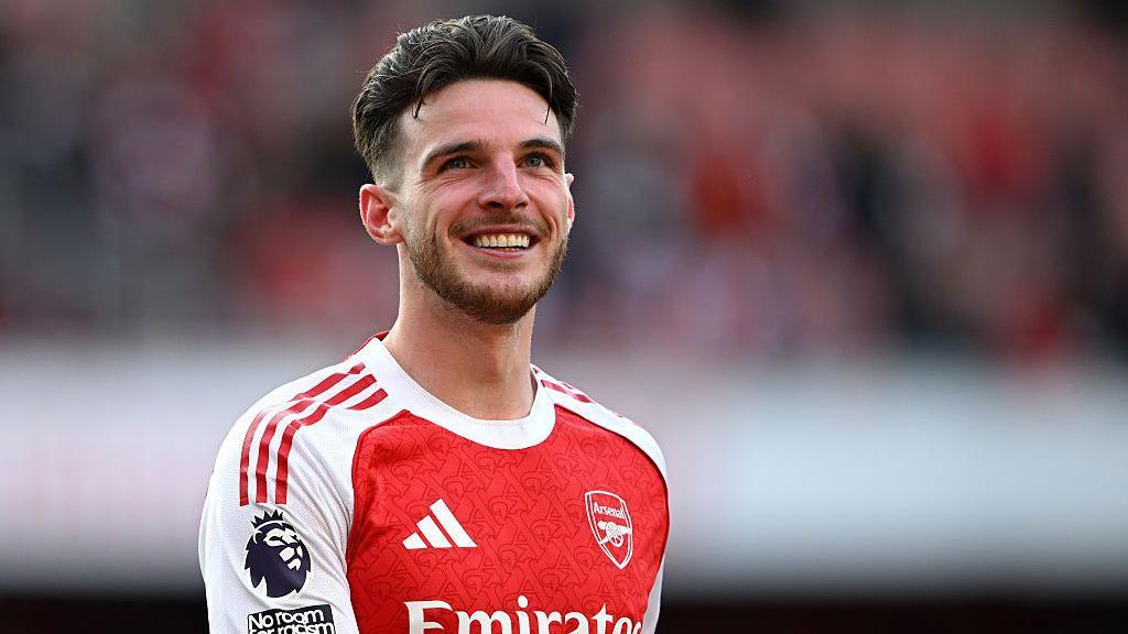 Arsenal player of the season: You chose Declan Rice - BBC Sport