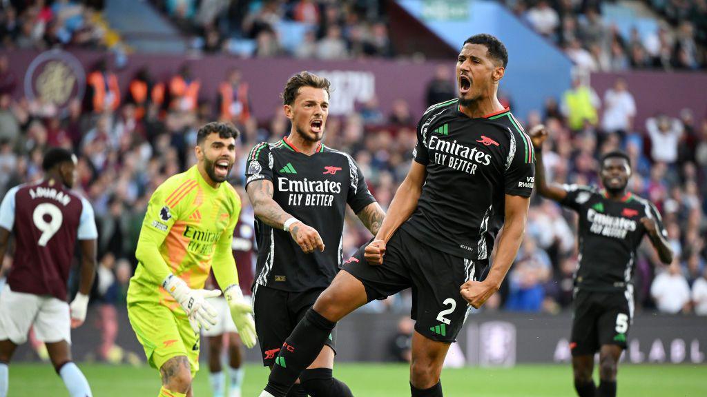 Aston Villa 0-2 Arsenal: Gunners win first two games stat - BBC Sport