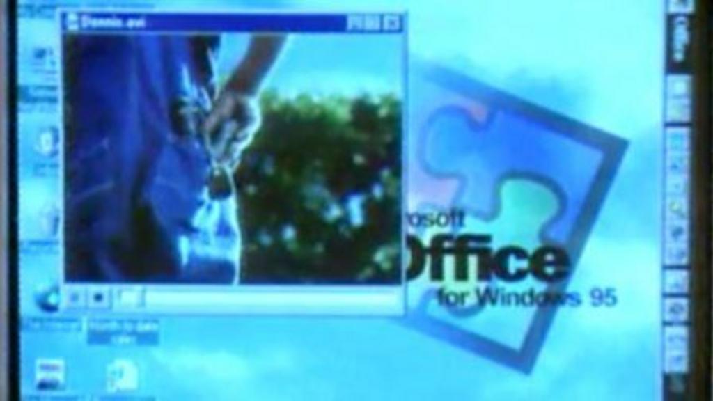 BBC Archive: 1995: Massive hype as Microsoft launches Windows 95 - BBC