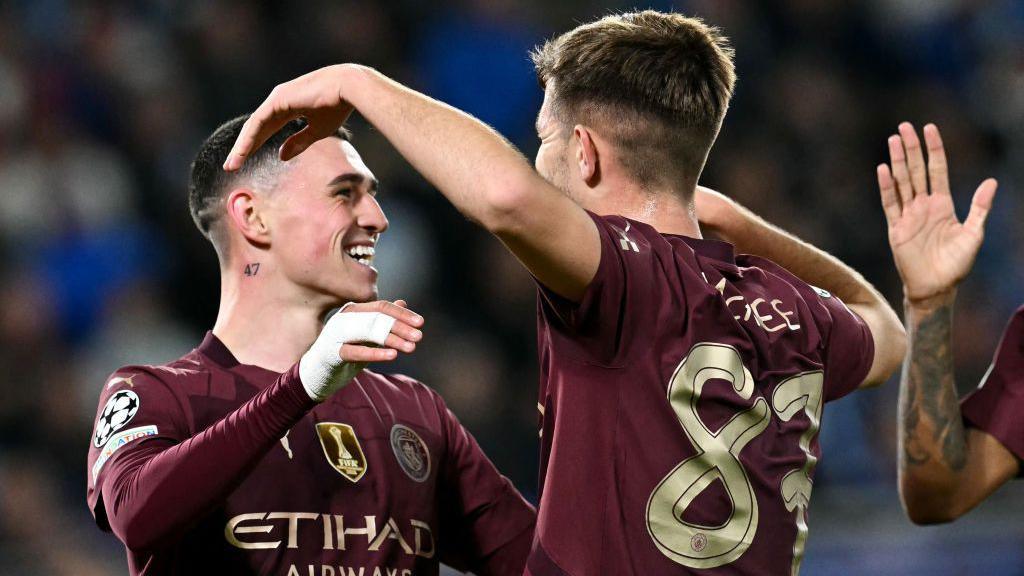 Slovan Bratislava 0-4 Man City: 'A dream come true' - Foden and McAtee ...
