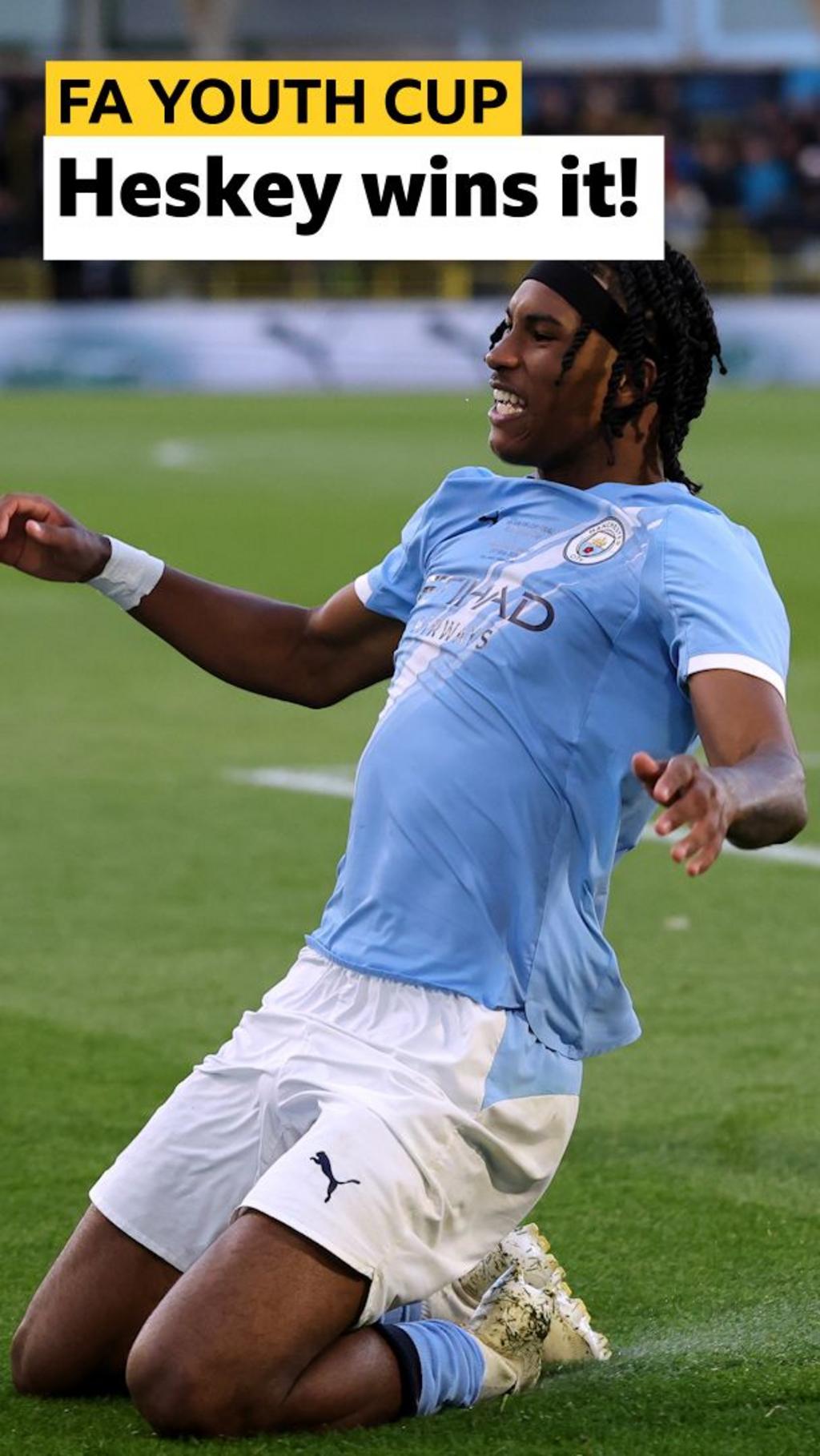 FA Youth Cup - Manchester United 1-2 Manchester City - BBC Sport