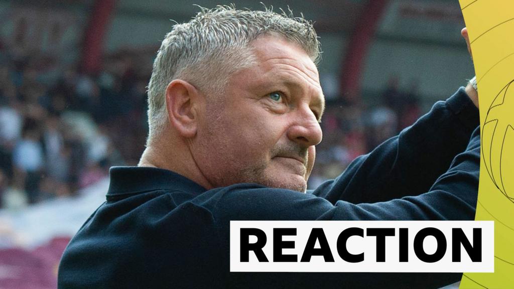 Watch: Tony Docherty questions rescinded Dundee penalty at Hearts - BBC ...