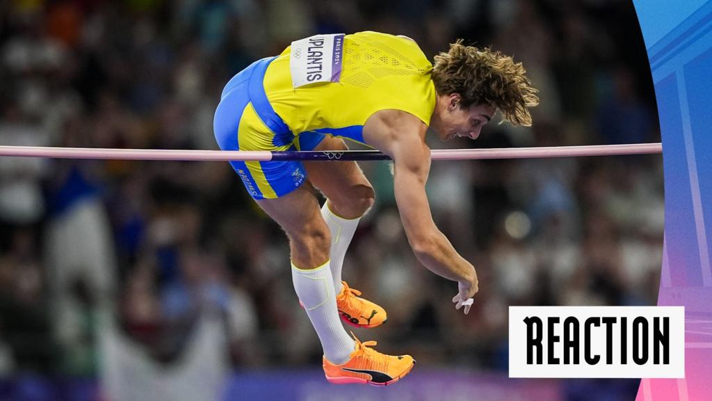 Armand Duplantis: Pole vault world record had to be perfect - BBC Sport