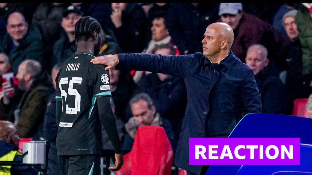 PSV 3-2 Liverpool: Amara Nallo will 'learn' from red card on debut ...