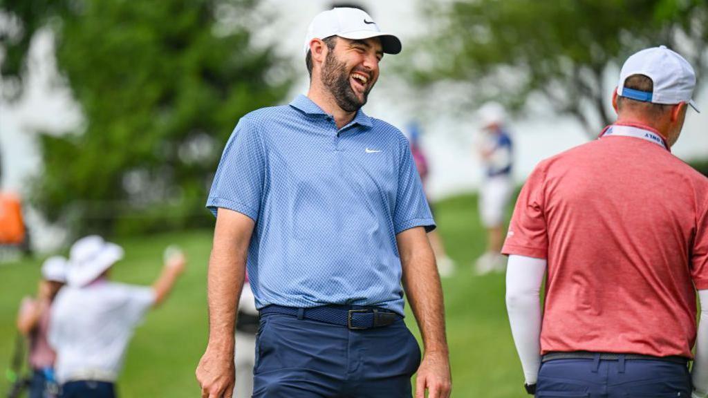 US PGA: Scottie Scheffler ready for major after birth of son - BBC Sport