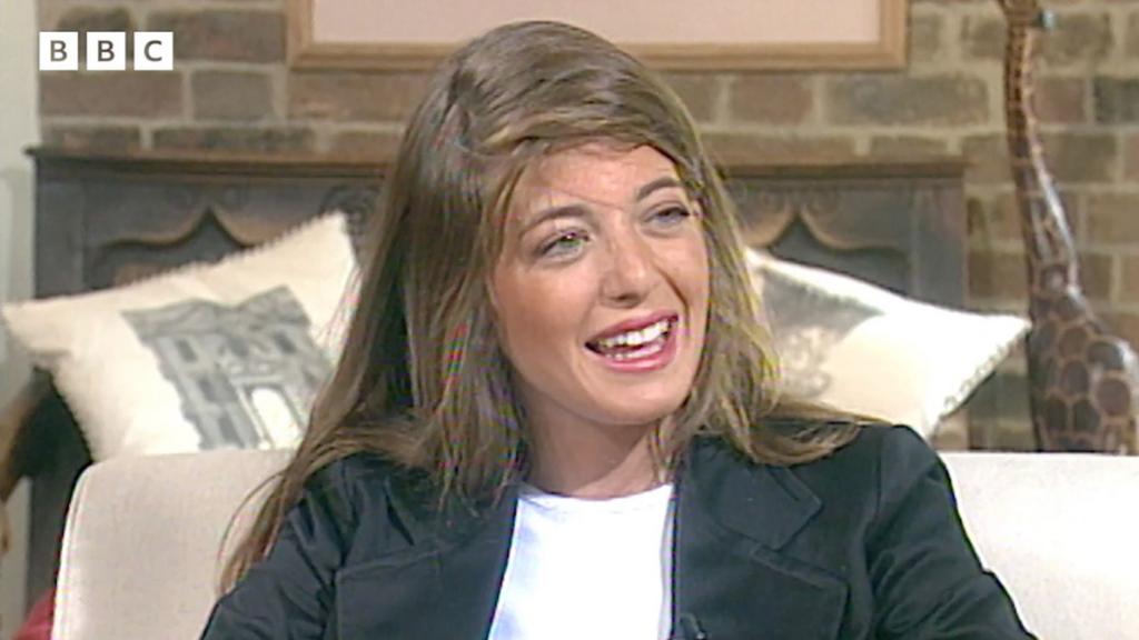 BBC Archive 1996: Claudia Winkleman on improving pulling power - BBC