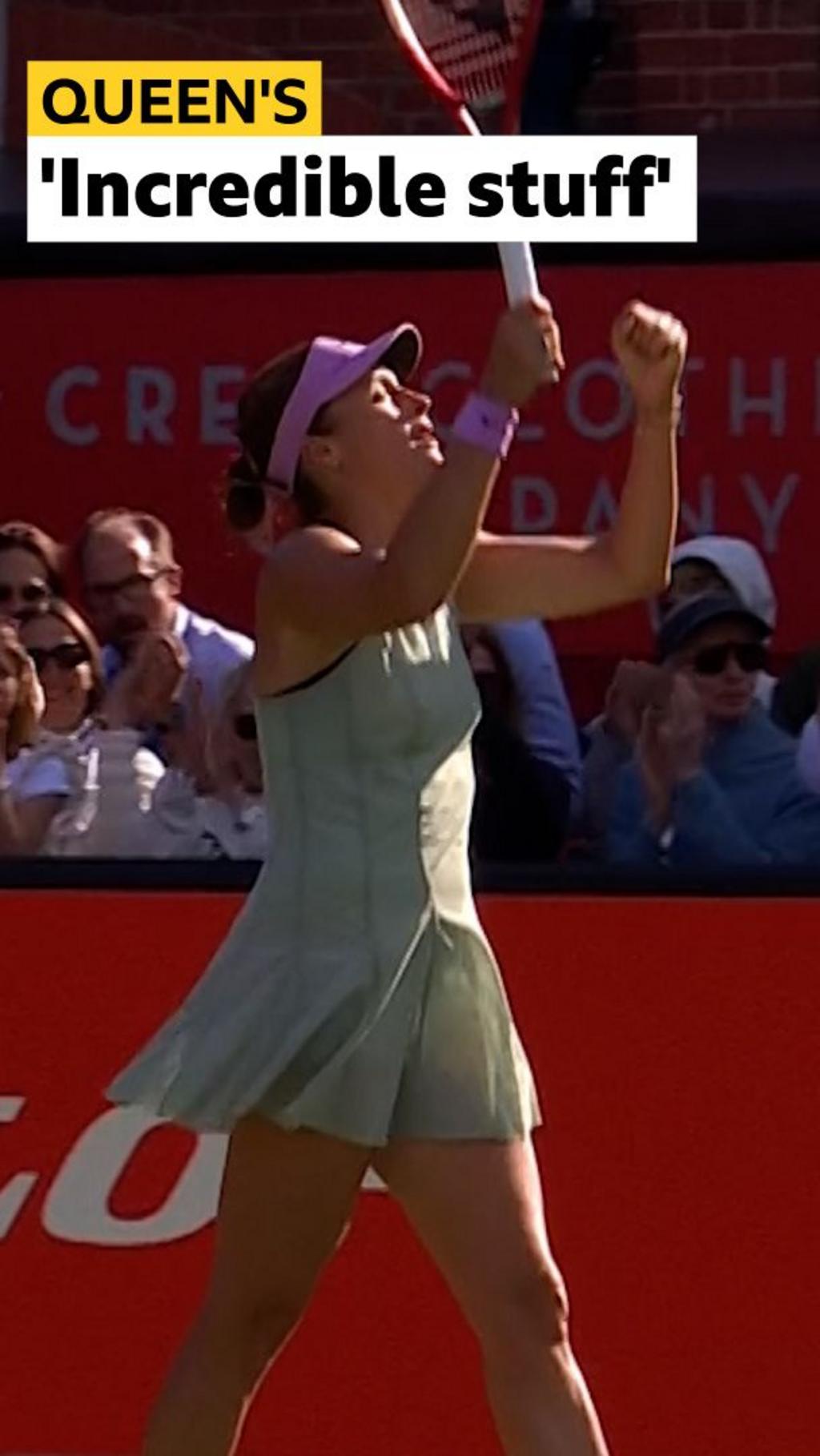 Queen's Tennis: Tatjana Maria goes 10 games unbeaten at the club in her ...