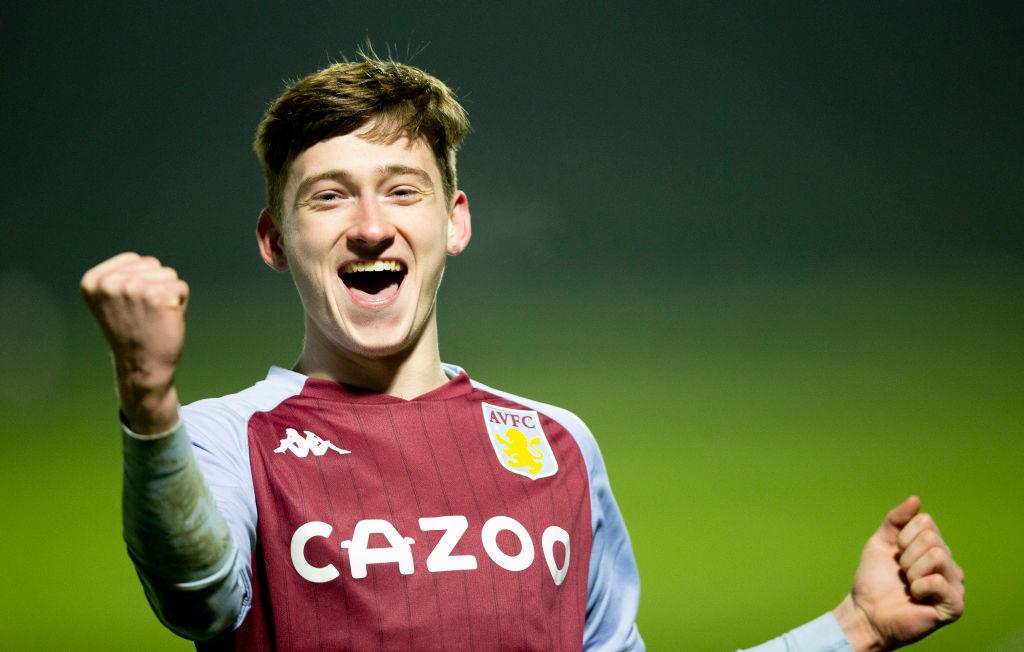Aston Villa youngster Louie Barry signs new deal and joins Stockport ...