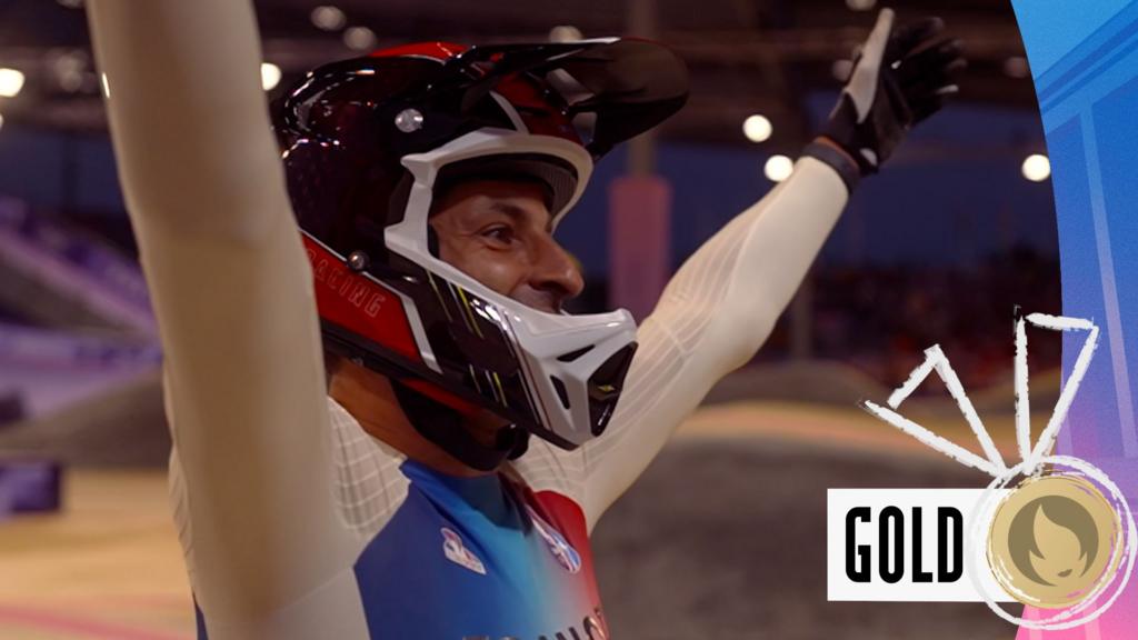 Paris 2024 Olympics video: France wins all three men's BMX racing ...