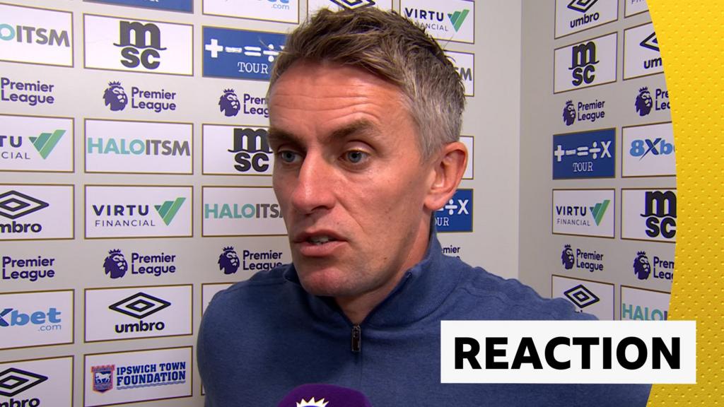 Ipswich Town 1-3 West Ham United: Kieran McKenna post-match interview - BBC Sport