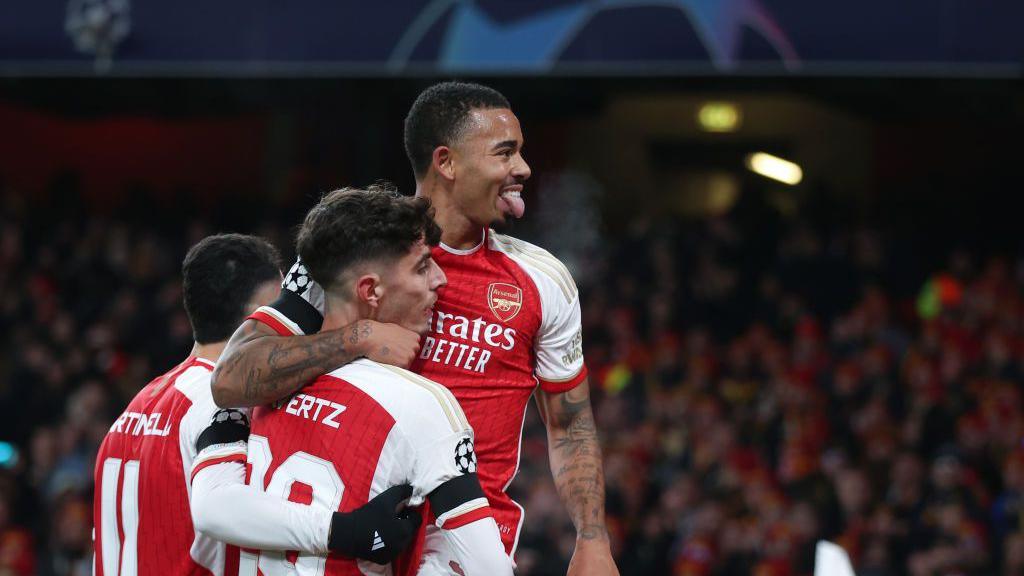 Arsenal: 'It's a perfect evening' - BBC Sport