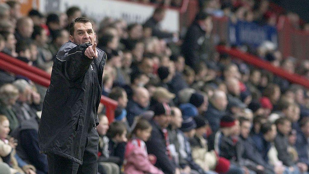 Brentford news: Martin Allen on swimming in the river - BBC Sport