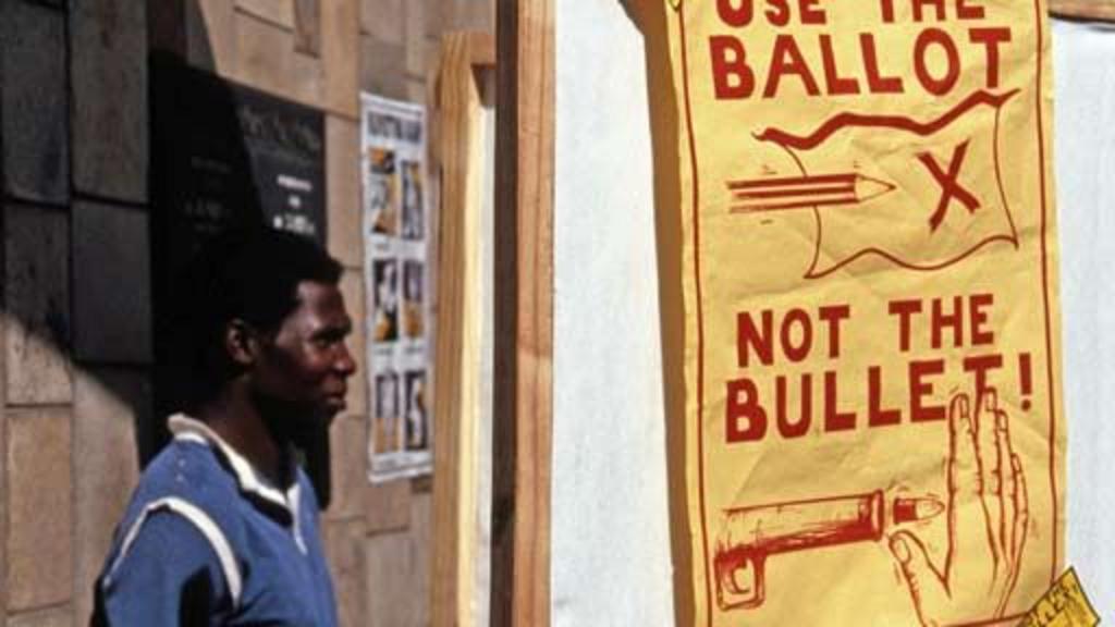 BBC Archive 1994: South African Elections - Newsnight - BBC