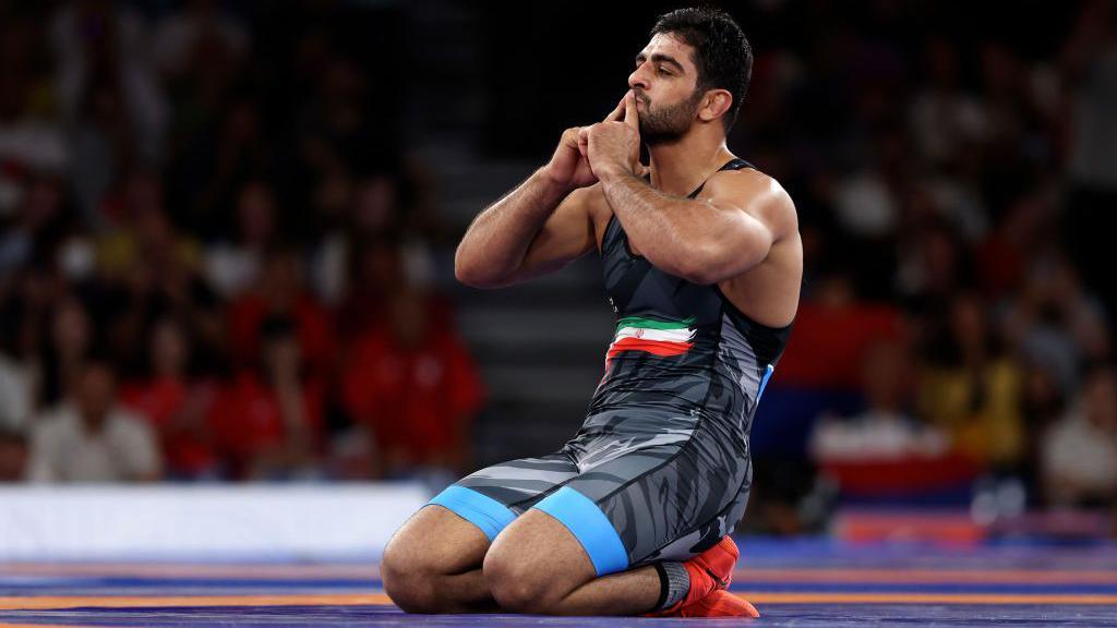 Paris Olympics 2024: Three more golds won in wrestling - BBC Sport