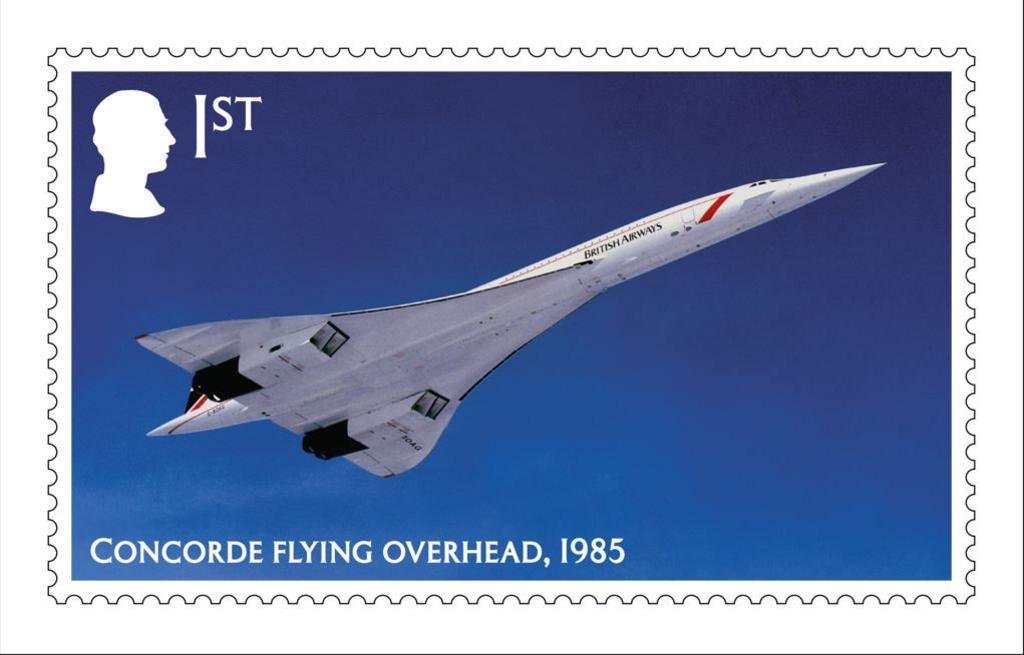 New stamps mark 50th anniversary of Concorde's maiden flight - BBC News