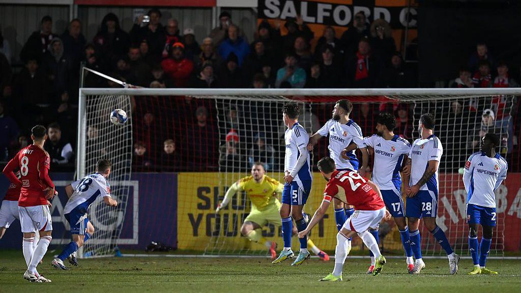 Man City news: Salford win to set up rematch in FA Cup - BBC Sport