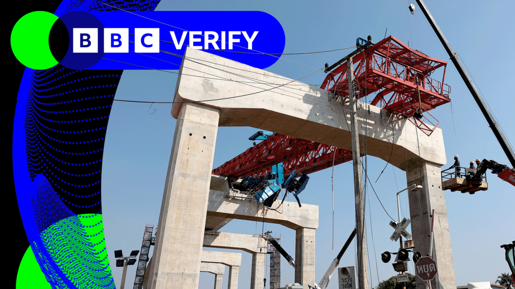 BBC Verify: Images show aftermath of deadly crash on Thai railway line ...