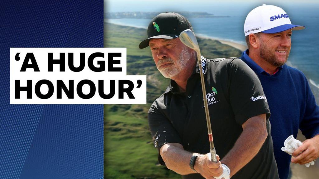 Royal Portrush: Darren Clarke and Graeme McDowell have holes named ...
