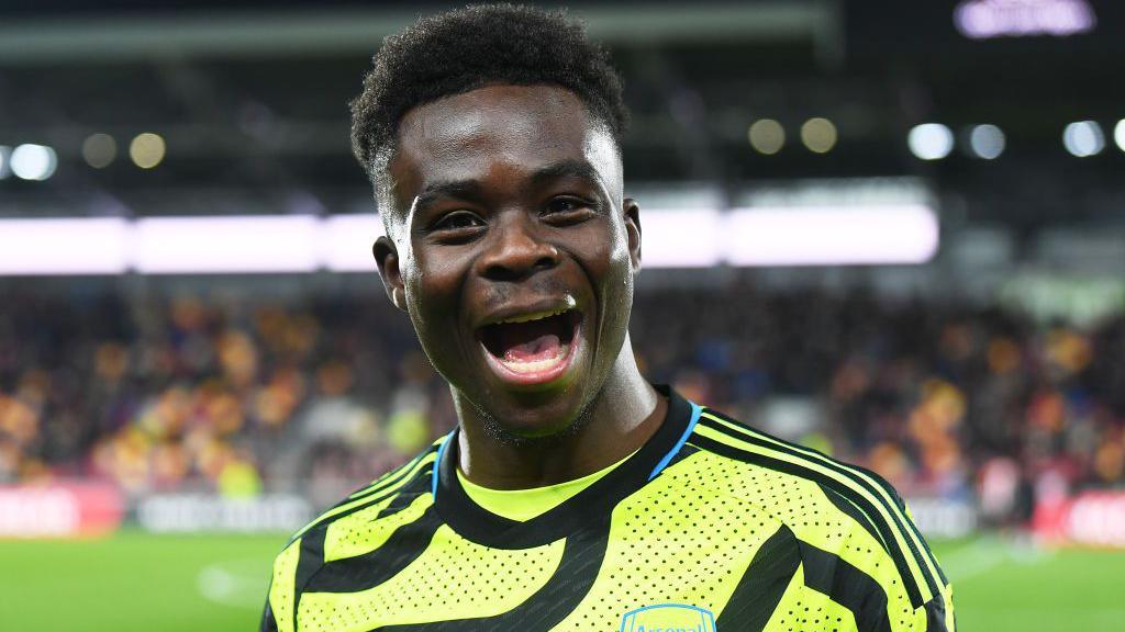 Arsenal: 'It's very rare to see that at his age' - Arteta on Saka - BBC ...