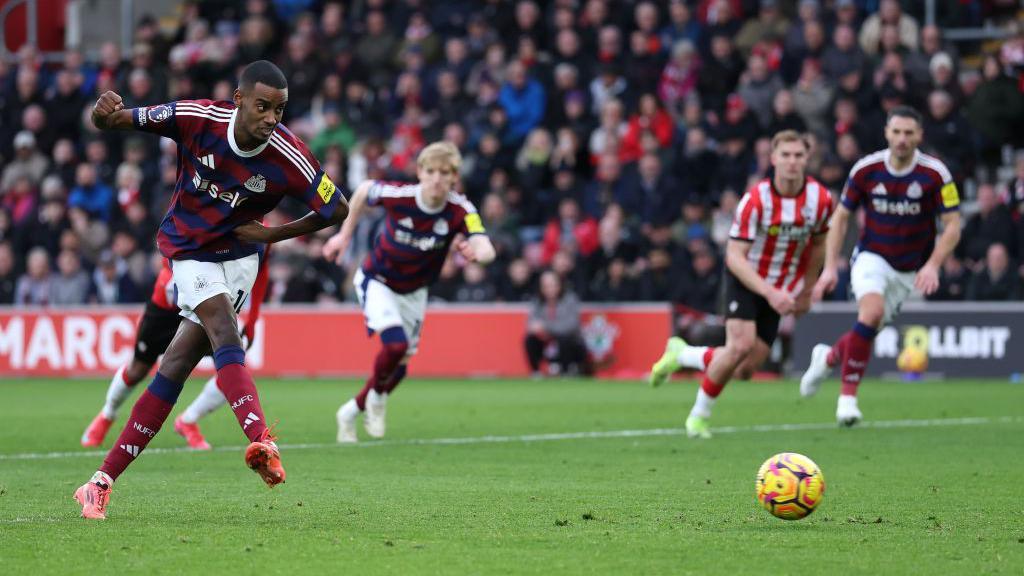 Newcastle news: Isak strikes again - The number nine's stats - BBC Sport