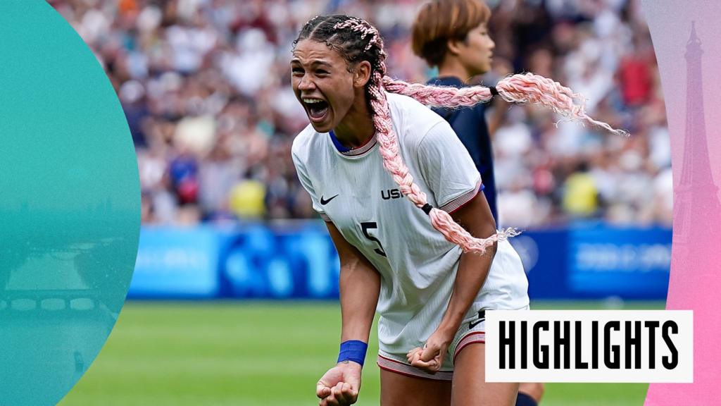 Olympics football highlights: Watch Trinity Rodman's 'terrific' extra ...