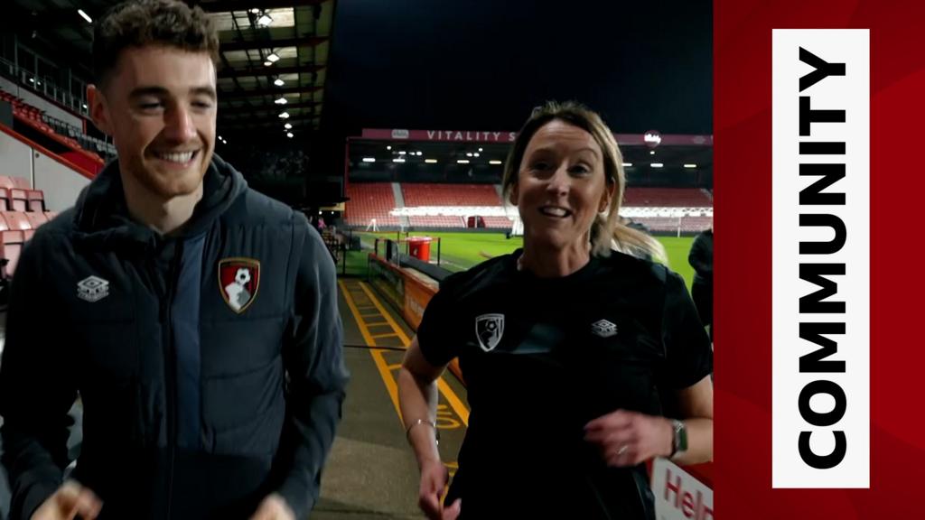 Bournemouth & The Premier League help local adults get active - BBC Sport