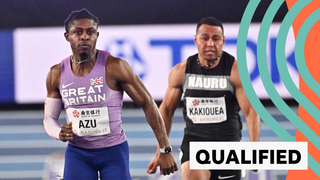 World Athletics Indoor Championship: Jeremiah Azu through to 60m semi ...