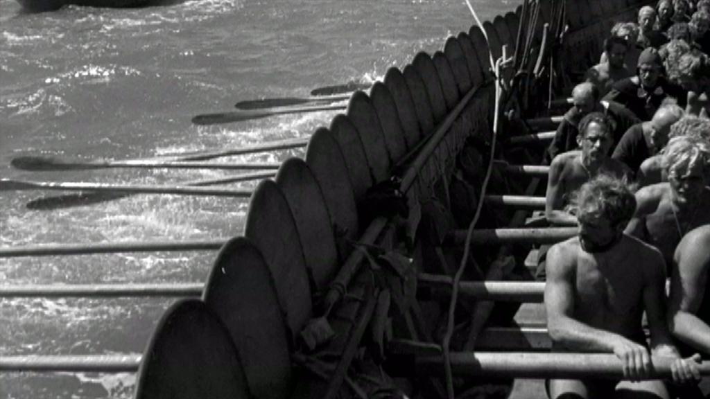 BBC Archive 1949: Modern Vikings recreate voyage to Britain - BBC