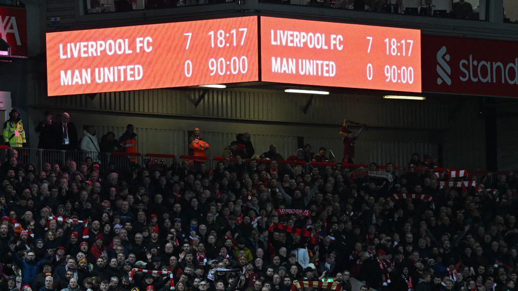 Liverpool 7-0 Man Utd: On this day 2023 - BBC Sport