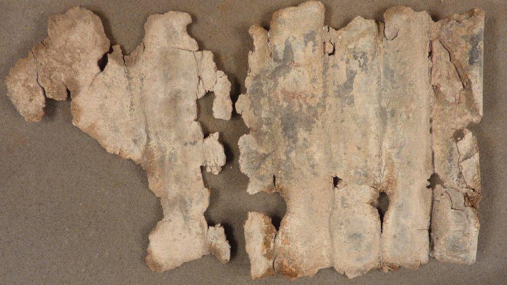 Roman curse tablets from Bath recognised by Unesco - BBC News