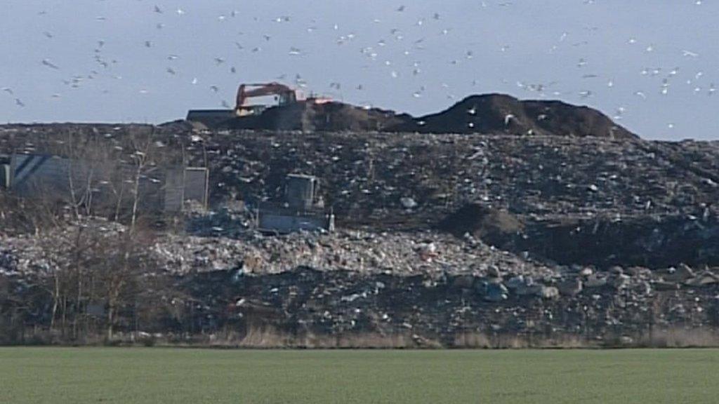 'Smelly' East Yorkshire waste tip firm fined £55,000 - BBC News