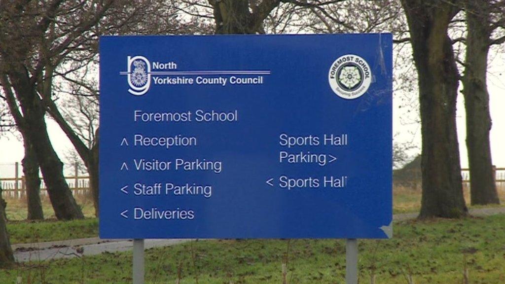 Foremost School in Harrogate renamed Forest Moor School - BBC News
