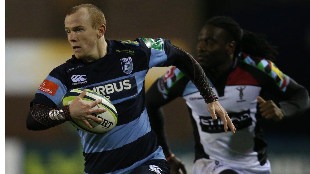 Cardiff Blues: Flanker Rory Watts-Jones signs new deal - BBC Sport