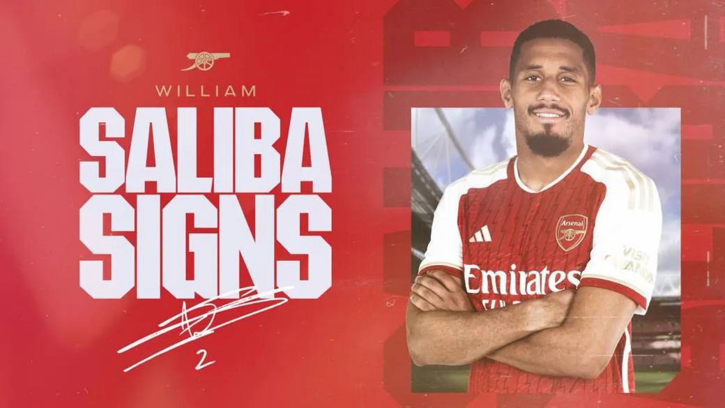 William Saliba signs new Arsenal contract - BBC Sport
