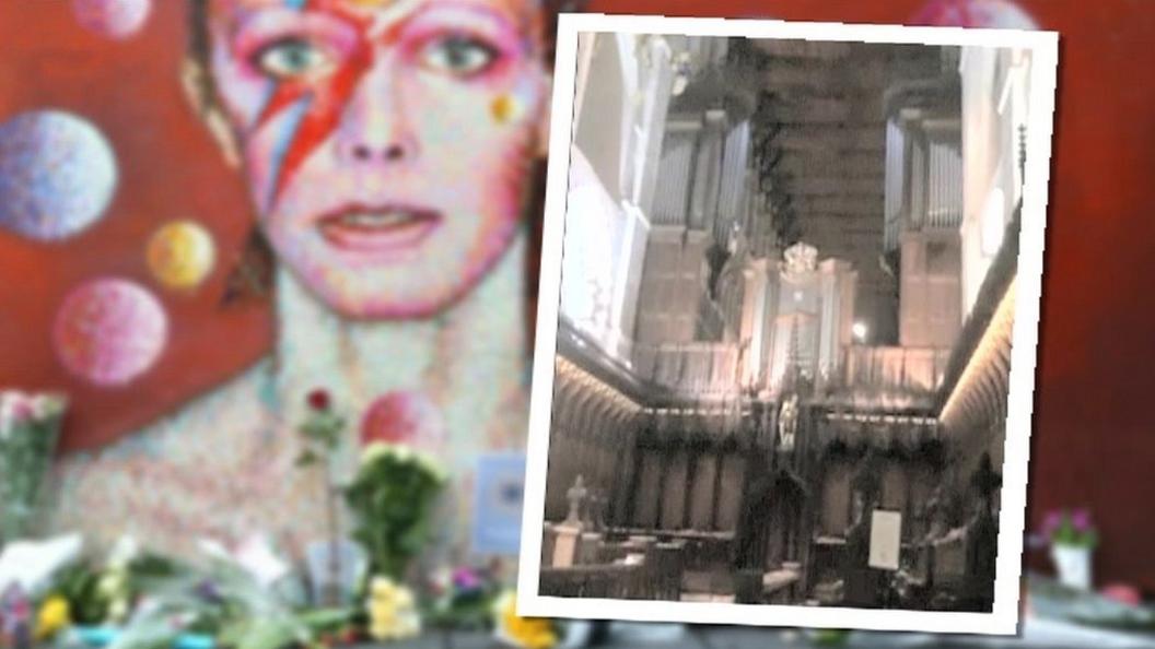 David Bowie St Albans Cathedral organ tribute viewed by millions - BBC News