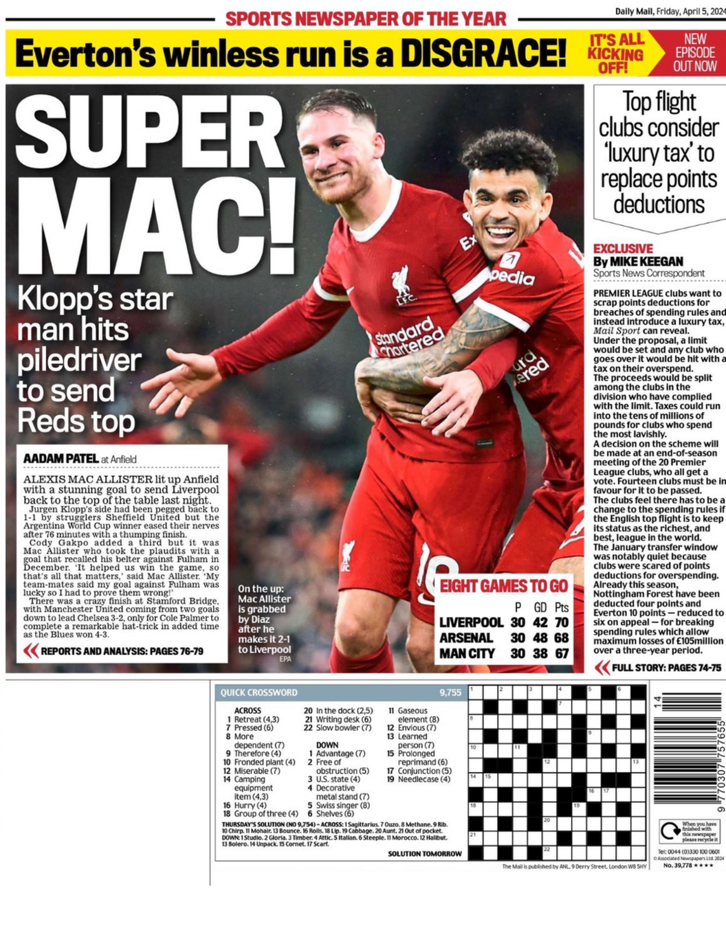 Friday's back pages - BBC Sport