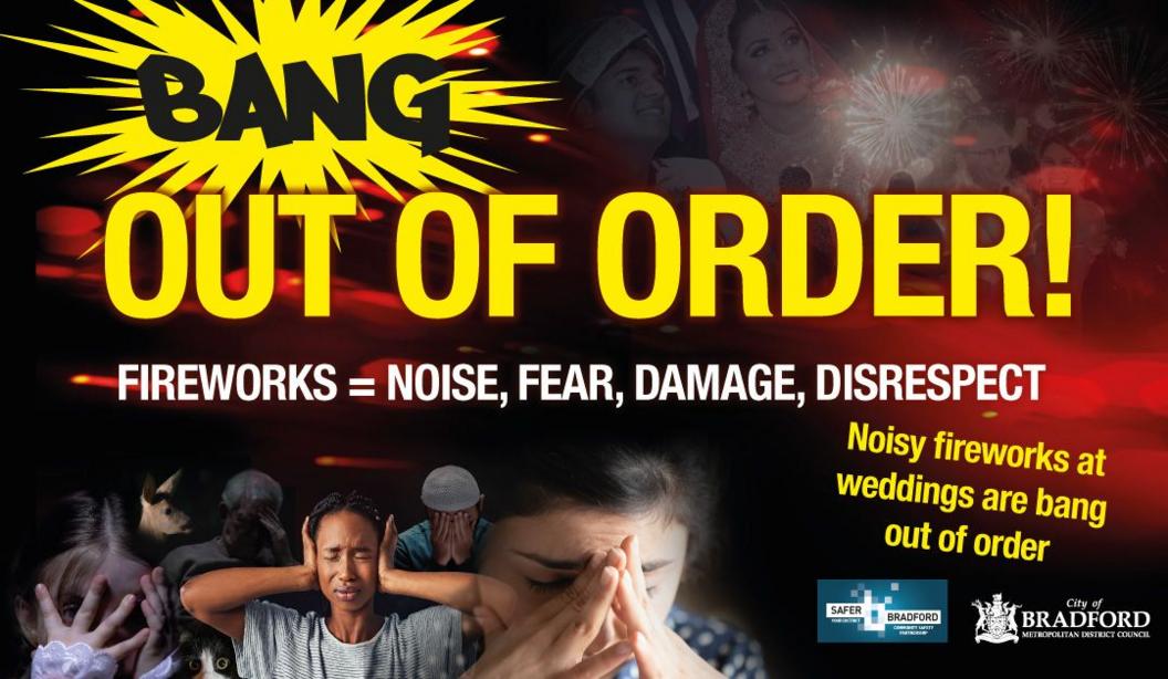 New Bradford fireworks campaign targets wedding venues - BBC News