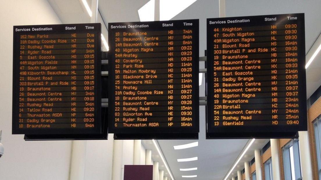 Leicester bus timetable changes planned over Christmas - BBC News