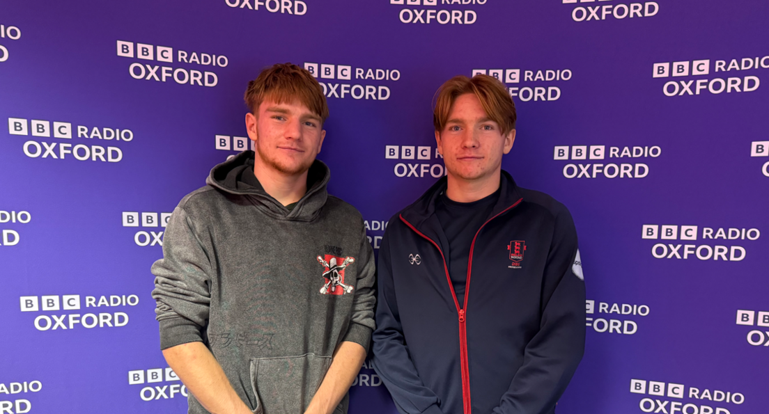 Charlbury boxing twins open up about fostering journey - BBC News
