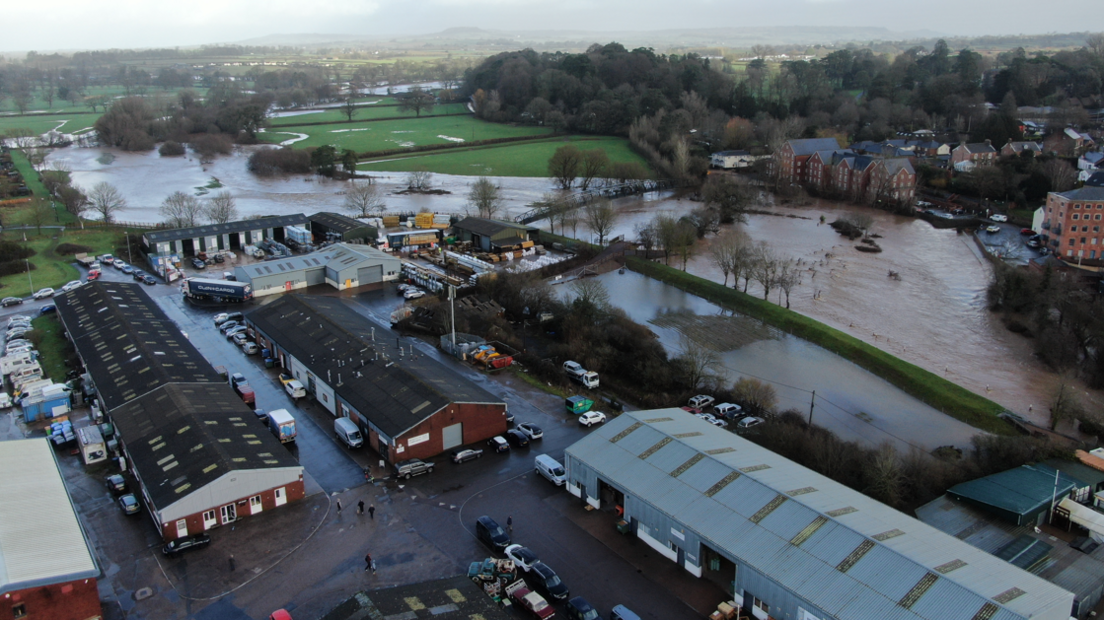 Flooding as Devon and Cornwall hit by Storm Chandra - BBC News