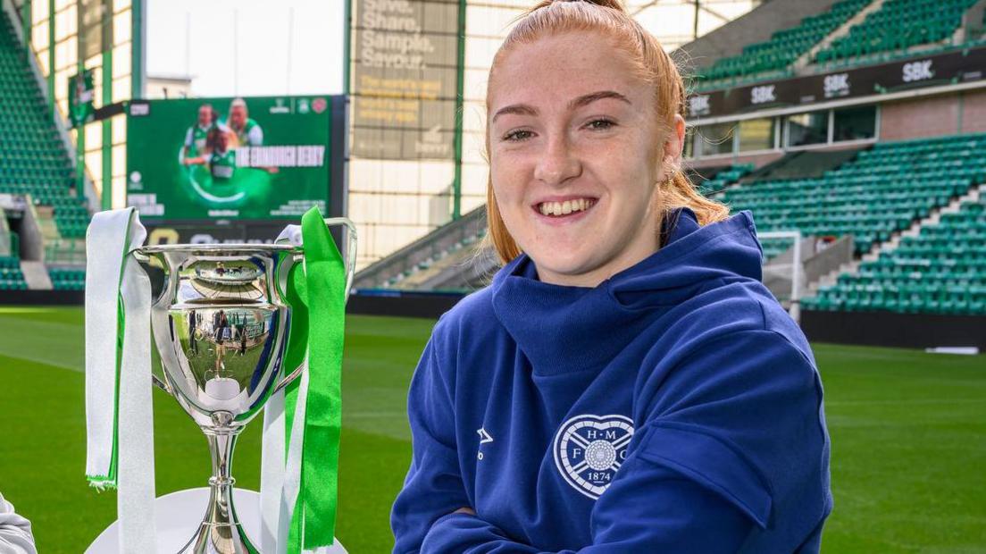 Hearts' Eilidh Shore excited for first Edinburgh derby - BBC Sport