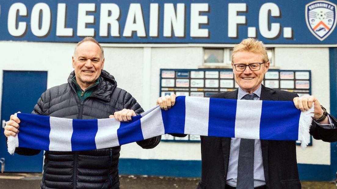 Coleraine: New Kearney and Shiels Bannsiders roles confirmed - BBC Sport