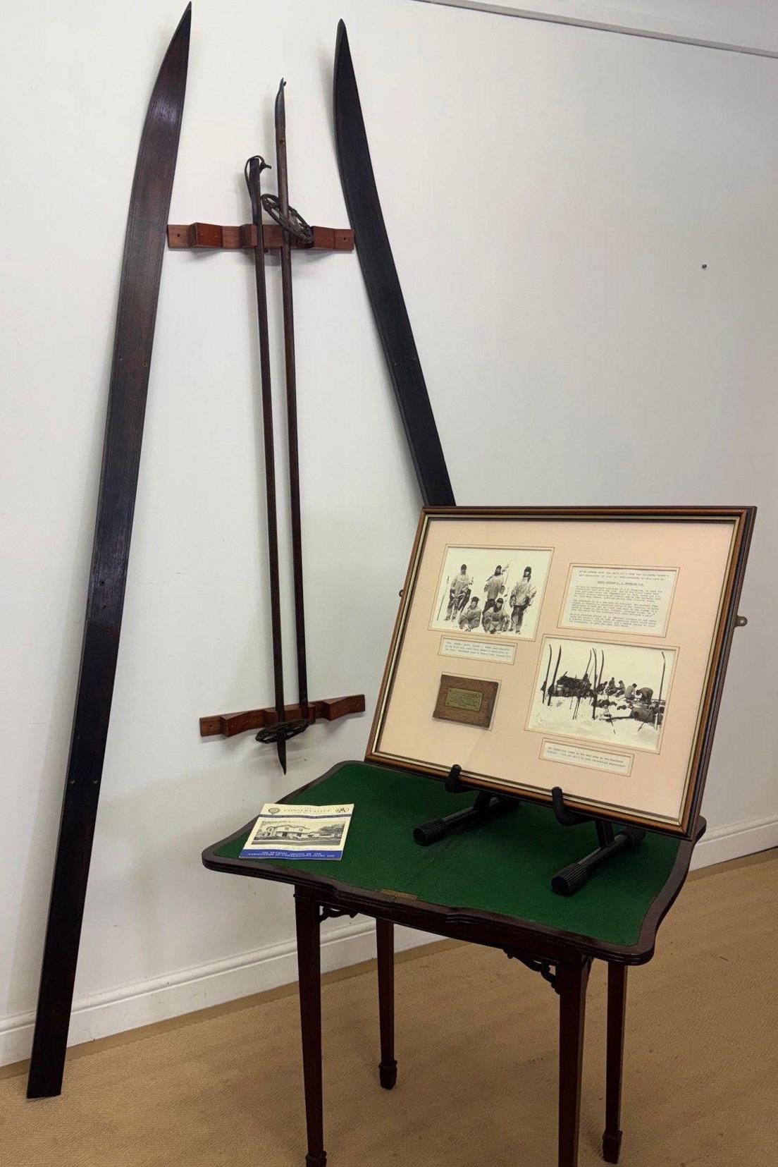Captain Scott's Antarctic expedition skis for sale - BBC News