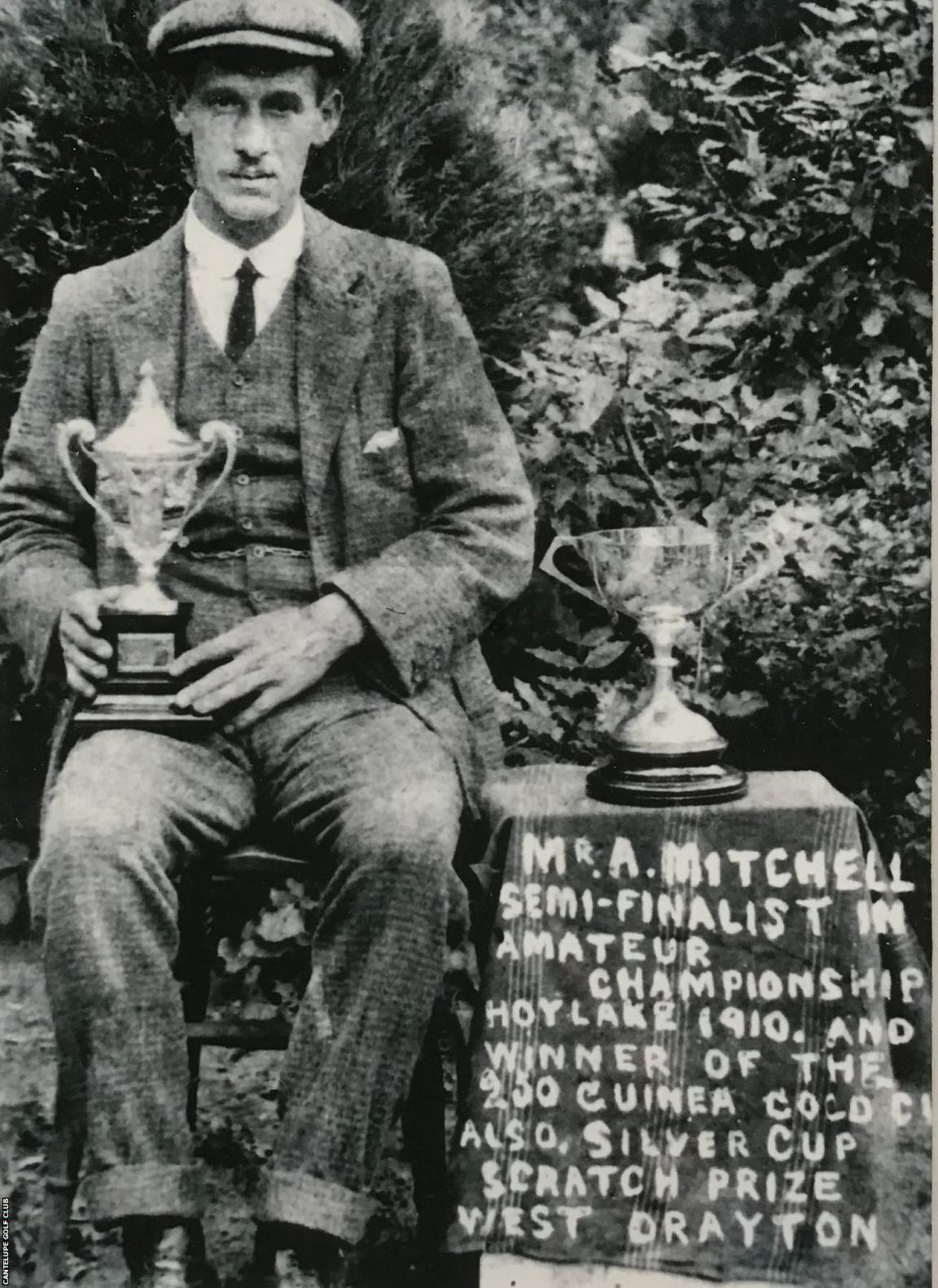 Ryder Cup: Abe Mitchell was chosen to be the figure on top of the trophy by Sam Ryder - BBC Sport