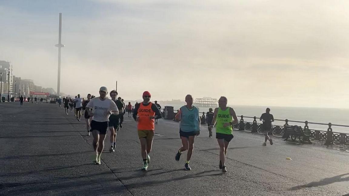 Brighton blind runner calls running and Parkrun 'form of freedom' - BBC ...