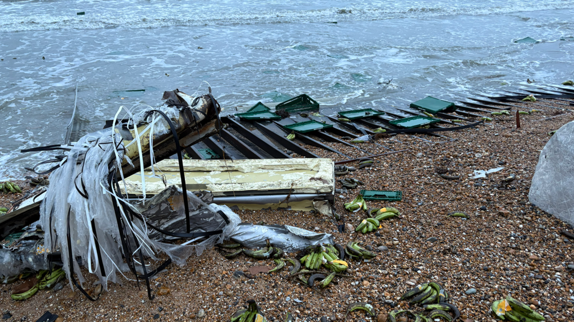 Banana container 'carnage': All you need to know - BBC News