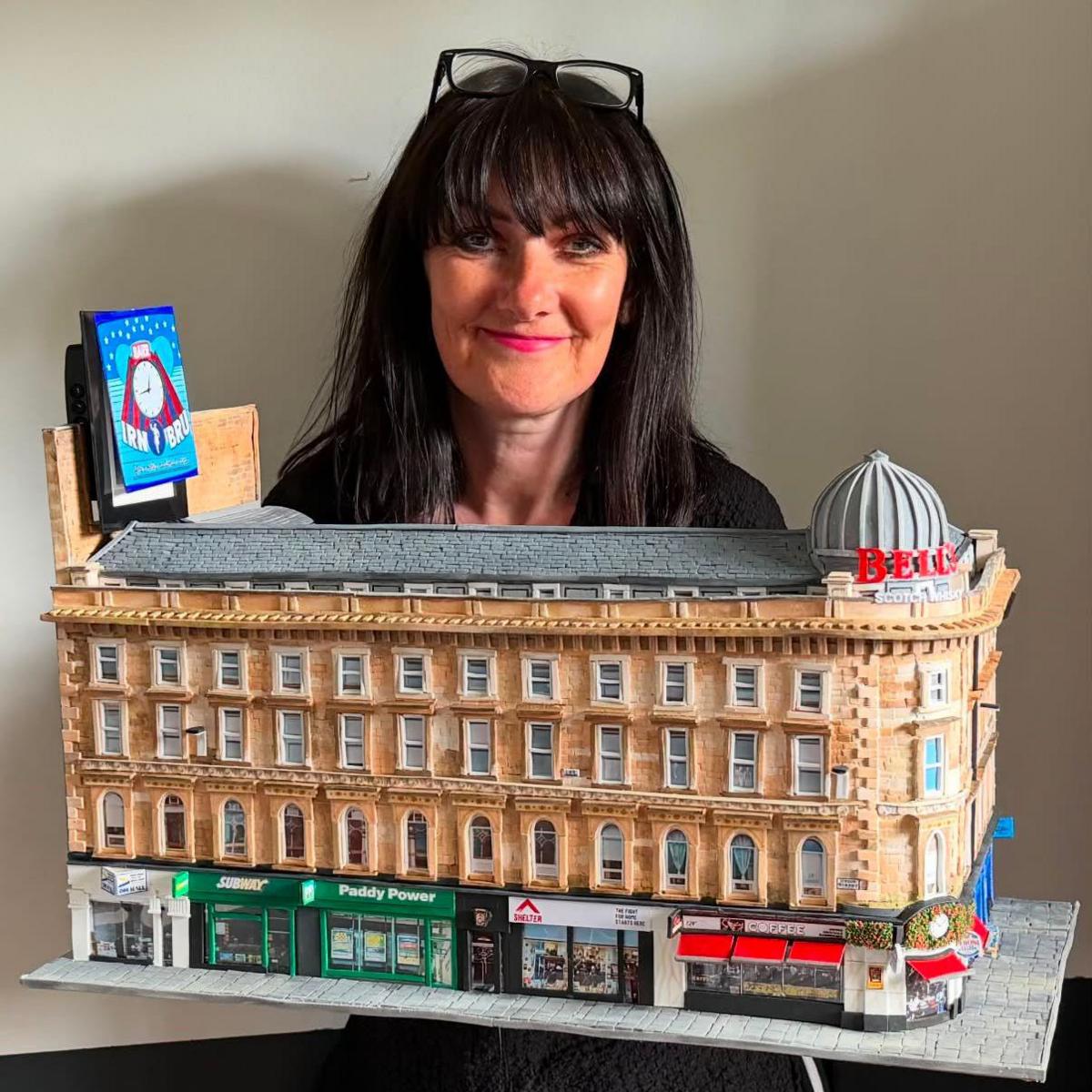 Miniature model maker recreates Glasgow landmark destroyed by fire ...